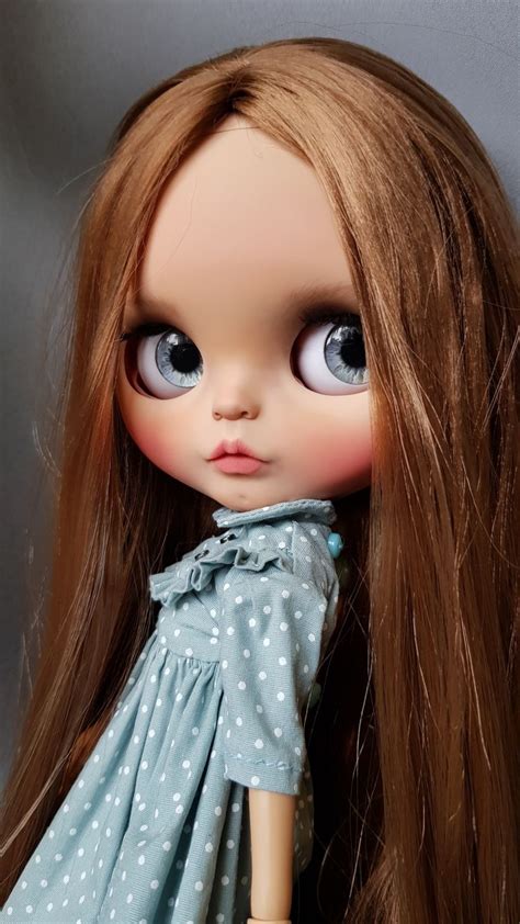 Blythe Custom Doll Alina Custom Tbl Blythe 16 Bjd Light Brown