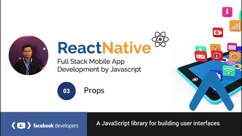 React Native Tutorial Props 3 Kelas Praktikum Mobile Youtube