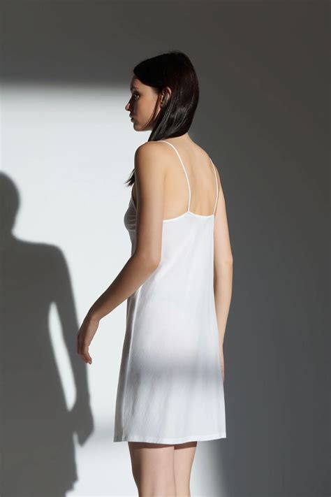 Skin Lace Sexy Slip White Garmentory