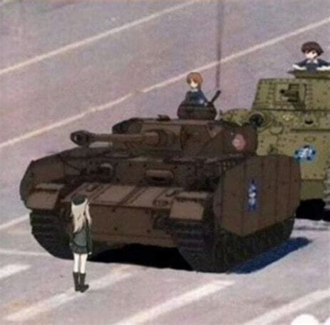 Girls Und Panzer German Tank Anime Tank Meme Panzer Anime