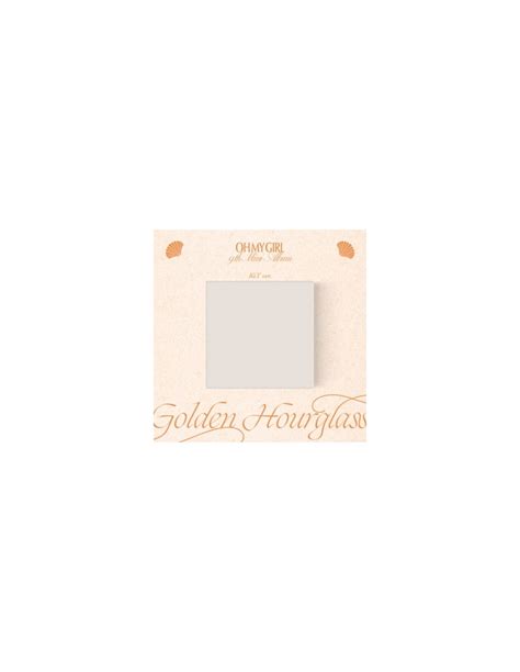 Kit Oh My Girl 9th Mini Album Golden Hourglass Air Kit