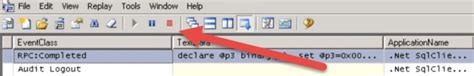 Ax2012 Analyzing Select Statements Using Sql Server Profiler Ax