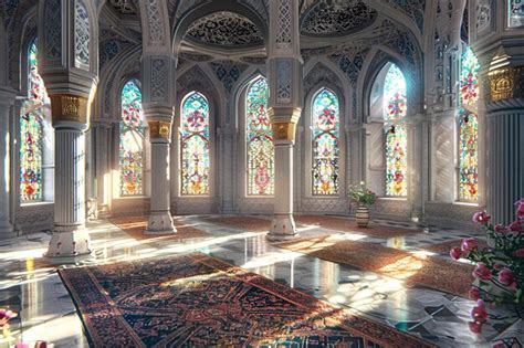 Premium Photo Islamic Mosque Architecture Created With Generative Ai