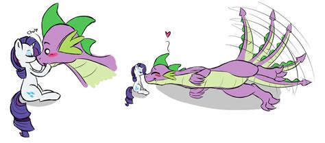 Spike And Rarity Clop
