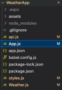 Create A Weather App With Forecast Using React Native GeeksforGeeks