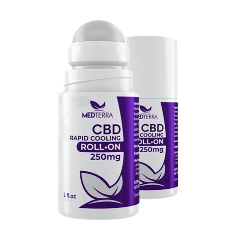 Medterra Cbd Rapid Cooling Roll On 250mg