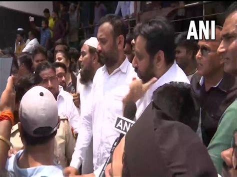 Aap Mla Amanatullah Khan Claims Mcd Disturbing Peace With Anti