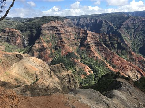Waimea Canyon Lookout In Kauai
