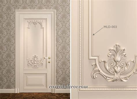 Floral Arched Applique Wooden Baroque Scroll Onlay Artofit