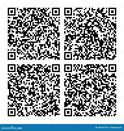 Vector Qr Code Stock Vector Illustration Of Concept