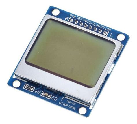 Display Lcd Gráfico 84x84 Pixels Nokia 5110 Azul Smartcomp Seu