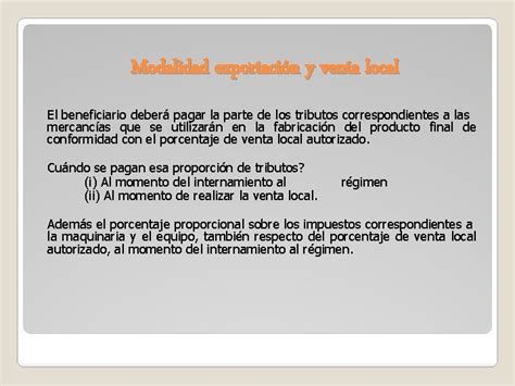 Rgimen De Perfeccionamiento Activo UCI 2014 Ley General