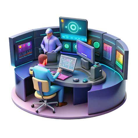 Modern Control Room Data Monitoring Analysis 56479544 Png