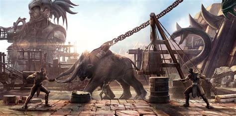 Stage Concept Character Art Character Design Mortal Kombat X Art