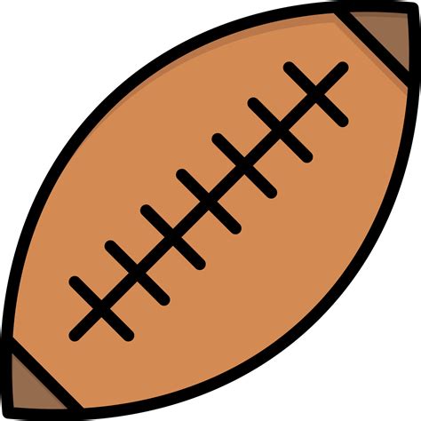 Afl Australia Football Rugby Rugby Ball Sport Sydney Flat Color Icon