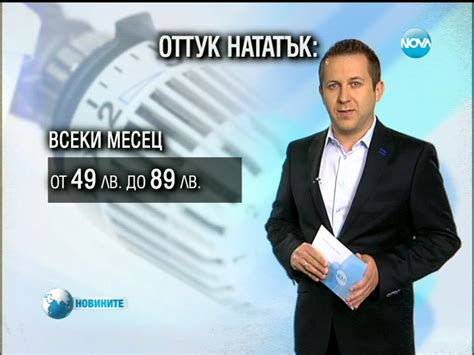 Нова формула и по сложни сметки за парно и топла вода Nova Bg