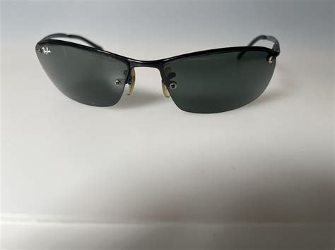 Ray Ban RB3183 63 15 Polished Black Sunglasses Gem