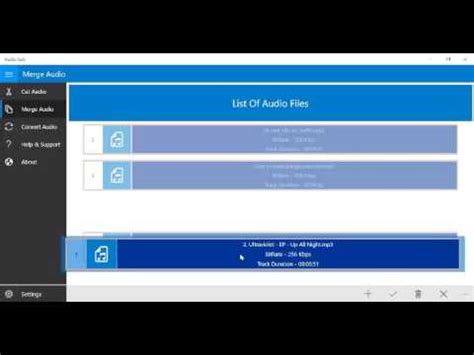 Combine Merge Audio Files YouTube