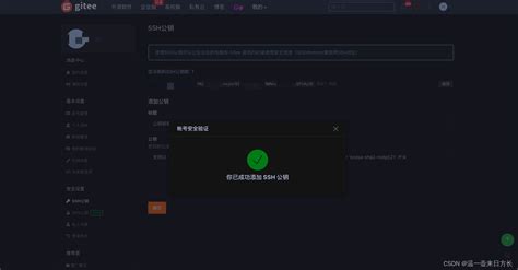 Gitee配置SSH私钥访问SpringCloud之配置中心ConfigGit 版 忆云竹