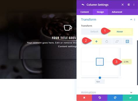 How To Combine Hover Effects With Css Parallax Backgrounds In Divi