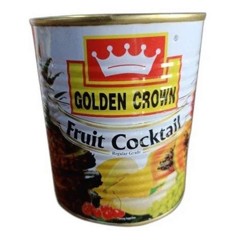 Solid Golden Crown Fruit Cocktail Packaging Type Jar Packaging Size