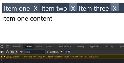 Tabs No Implementation Found For Action `deletevalue` · Issue 393 · Chakra Uizag · Github