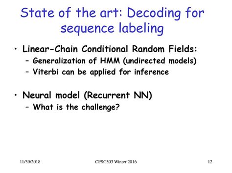 Cpsc 503 Computational Linguistics Ppt Download