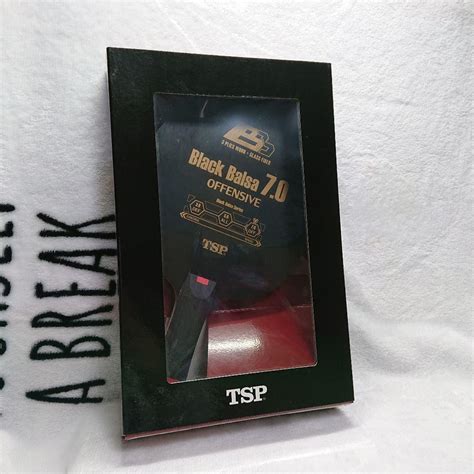 Tsp 卓球 ラケット ブラックバルサ 70 廃盤 新品 By メルカリ