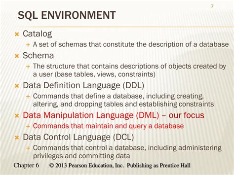 Ppt Chapter 6 Introduction To Sql Powerpoint Presentation Free