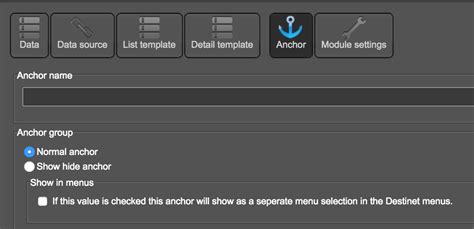 Scrolling Anchor Link Destinet Support