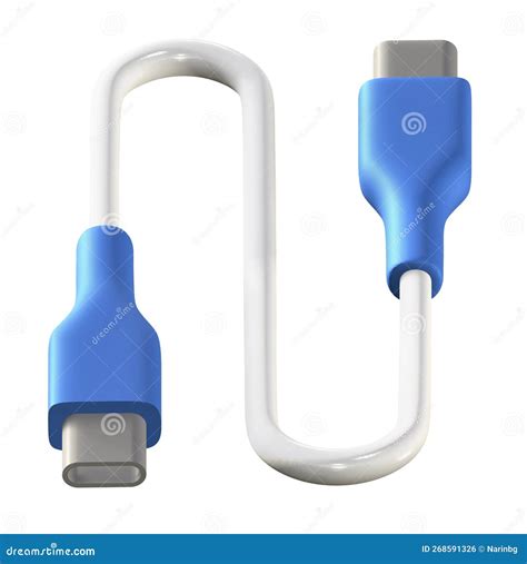 Display Port To Usb Type a 3d Icon Transparent Illustration Stock Photo ...
