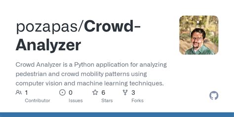 Github Pozapascrowd Analyzer Crowd Analyzer Is A Python Application