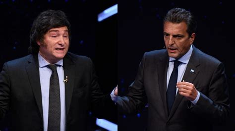 A Una Semana De Las Elecciones Argentinas Massa Y Milei Se Enfrentan