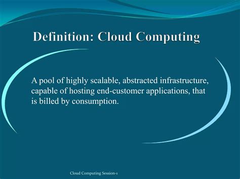 Cloud Computing Part 1 Ppt
