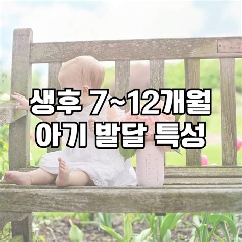 만0세 ~ 만1세 생후1개월~24개월 아기발달 특성 정보 인지 언어 정서 신체 사회성 아기성장발달 네이버 블로그
