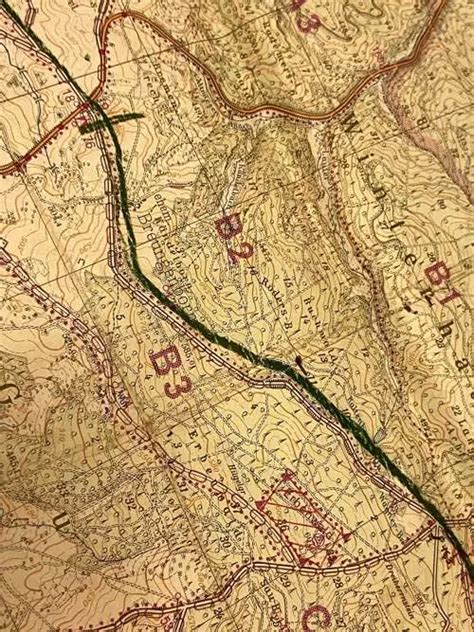 1965 British Military Training Ground Facilities Baumholder Map In Maps