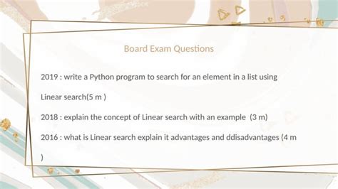 Linear Search Wps Office Pptx