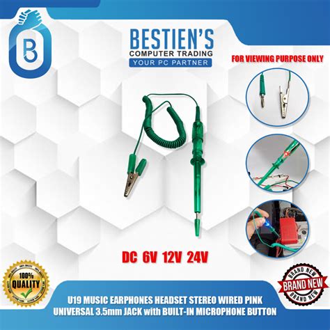 Probe Light System Test Pen Dc 6v 12v 24v Auto Car Light Circuit