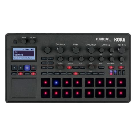 Midi Controller Korg ELECTRIBE Black Hóa Quang