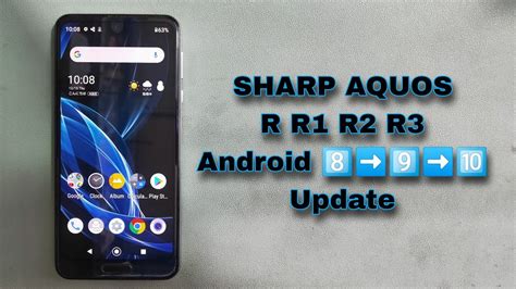 How To Sharp Aquos R R1 R2 Shv42 Update Android Version 9 10 Easy