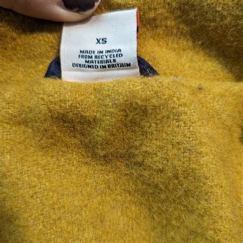 Lucy And Yak Wool Trench Coat Mustard Trench With Depop