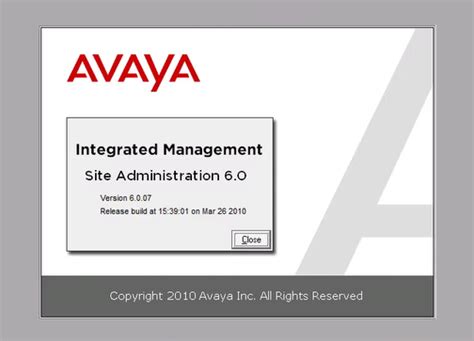 Avaya Site Administration Does Not Connect To Cm And Gives You