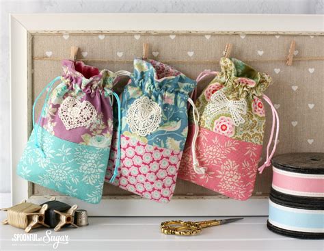 Harvest Drawstring Bags A Spoonful Of Sugar