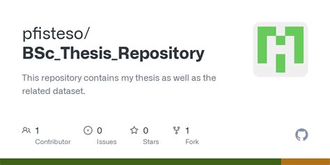 Github Pfistesobscthesisrepository This Repository Contains My