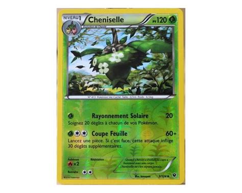 Cheniselle Carte Reverse Peu Commune Pv 120 3 124 XY10 XY 10