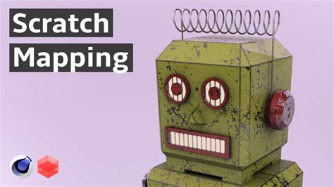 Scratch Grunge Mapping Cinema 4d Redshift Tutorial Youtube