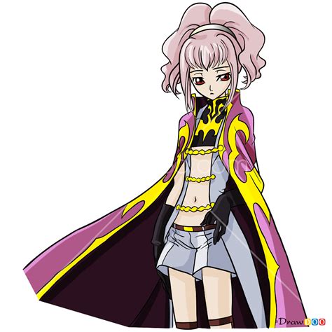 How To Draw Anya Alstrein Code Geass