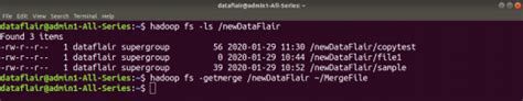 12 Frequently Used Hadoop Hdfs Commands With Examples And Usage Dataflair