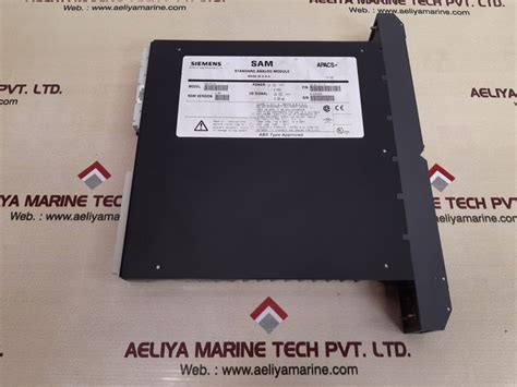 Siemens 39samcan Apacs Standard Analog Module Aeliya Marine