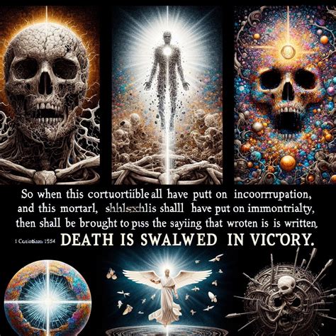 What Does 1 Corinthians 1554 Mean Bible Art